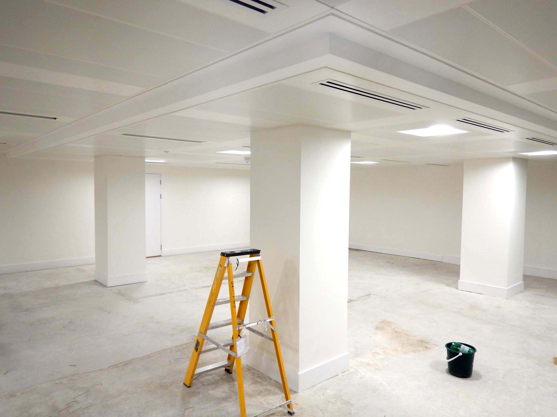 Suspended ceilings in Commercial Warehouse - Dryline
