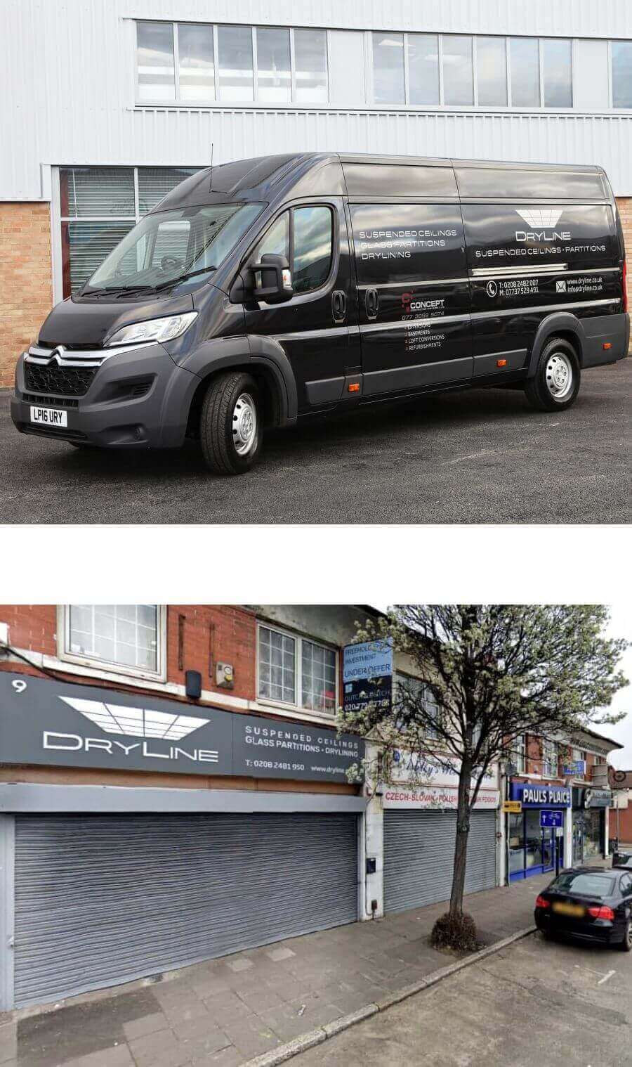 Dryline, dry lining contractors London